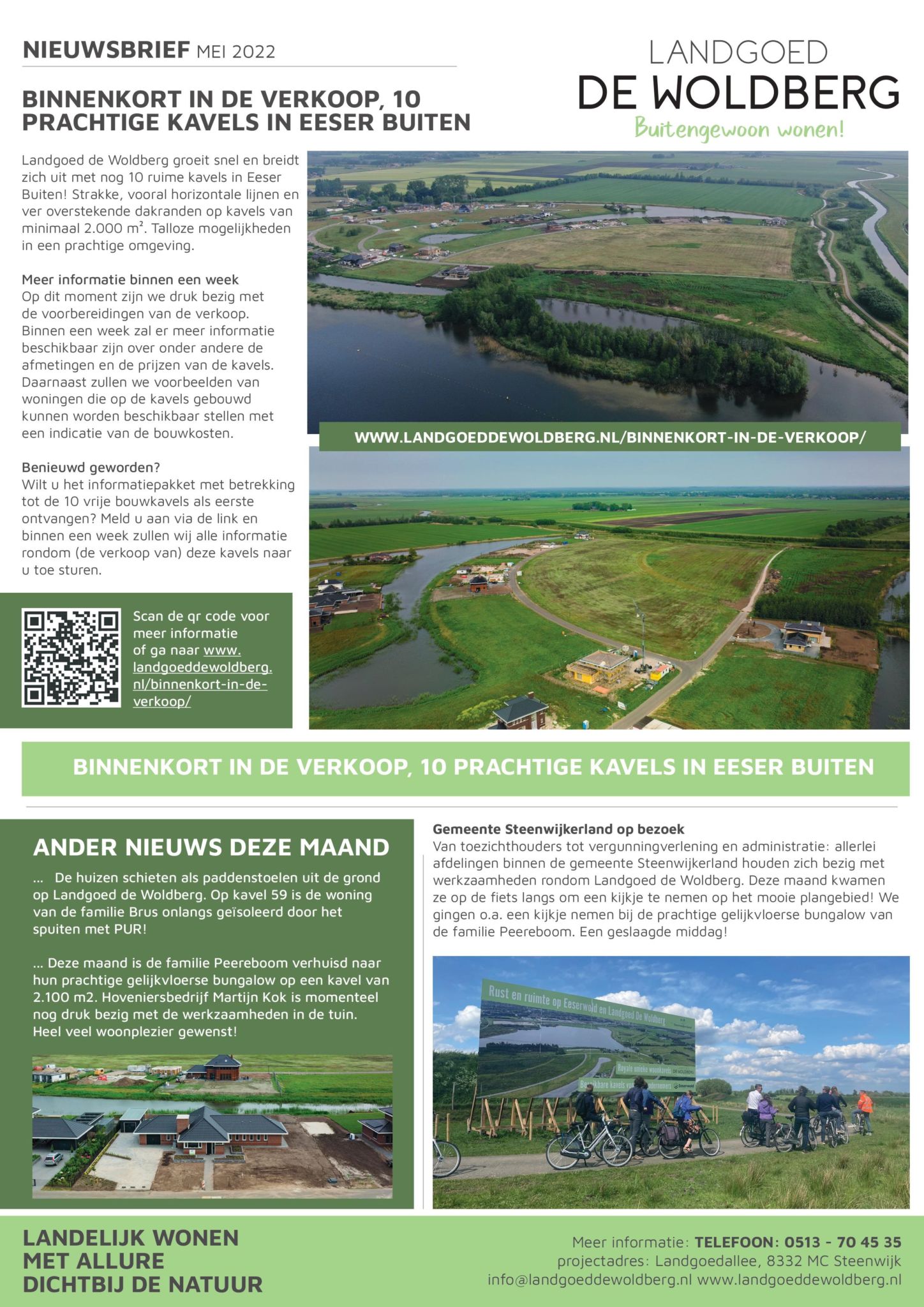 Nieuwsbrief mei 2022 - Landgoed de Woldberg